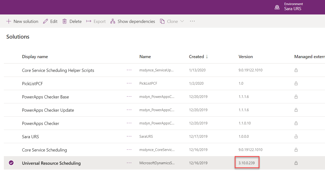 First Party Apps shipped with different URS versions – Sara Lagerquist